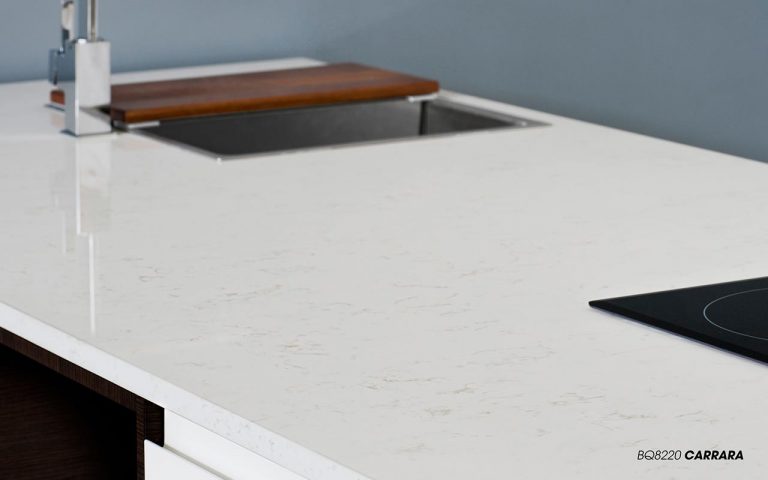 Vicostone Carrara BQ8220 - Bộ sưu tập Natural